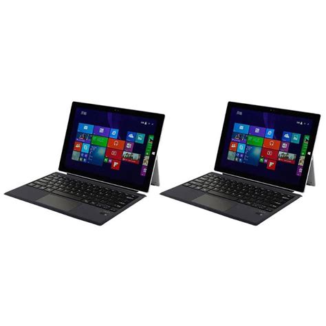 Keyboard For Microsoft Surface Pro 5 Pro 4 Pro 3 Slim Aluminum Wireless