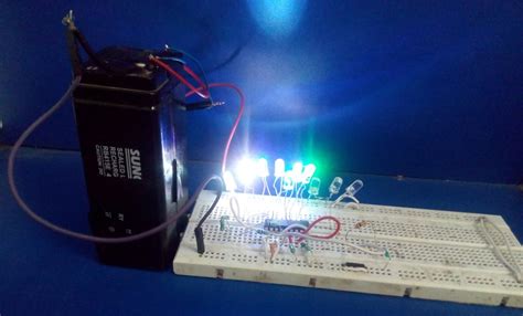 Make A Battery Level Indicator Using Lm Ic Part