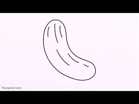 Cucumber Drawing At PaintingValley Com Explore Collection Of Cucumber Drawing