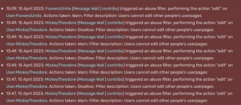 Errors Fandom