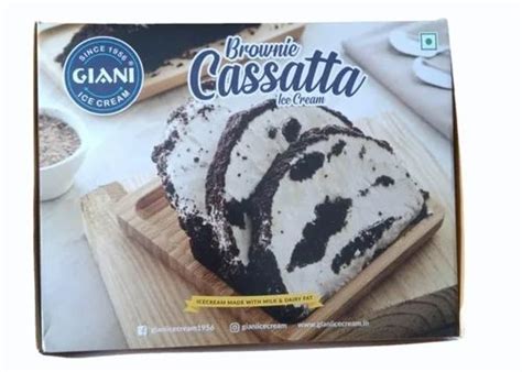150ml Brownie Cassata Ice Cream Box At ₹ 105piece In Gurugram Id 7824792130