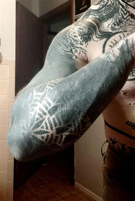 Blackwork Forearm Porn For You 🖤 R Forearmporn