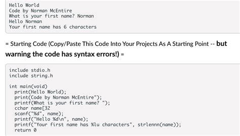 Solved I Need The Code To Be Like This There Are Errors