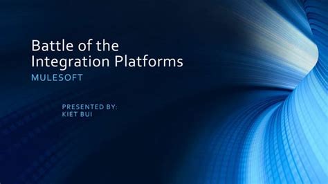 Biztalk Vs Mulesoft Ppt