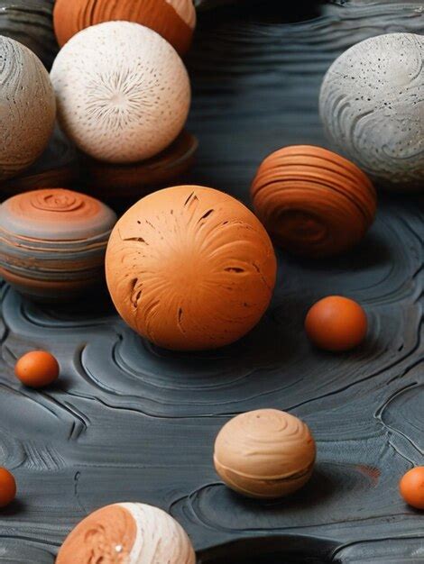 Premium Photo Clay Texture Background