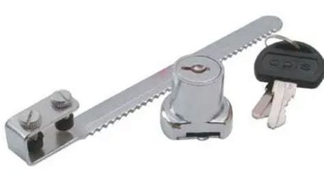 Cerradura De Vitrina Tipo Serrucho Para Puertas De Vidrio MercadoLibre