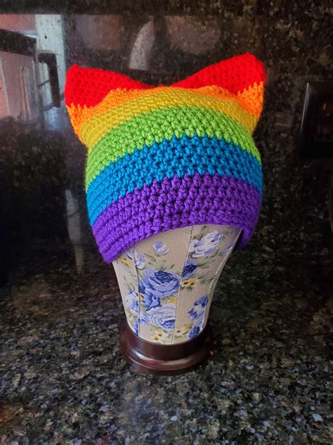 Cat Hat Etsy