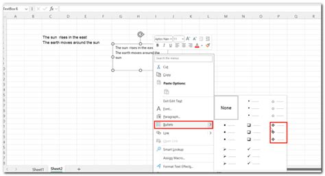 Excelsirji Bullet Points In Excel Easy Ways