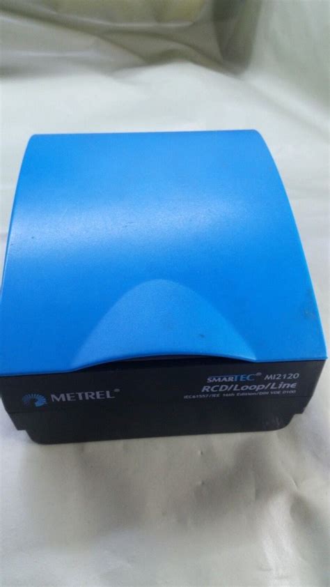Metrel Mi Digital Loop RCD Line Tester Smartec Without Cable Or Accessories EBay