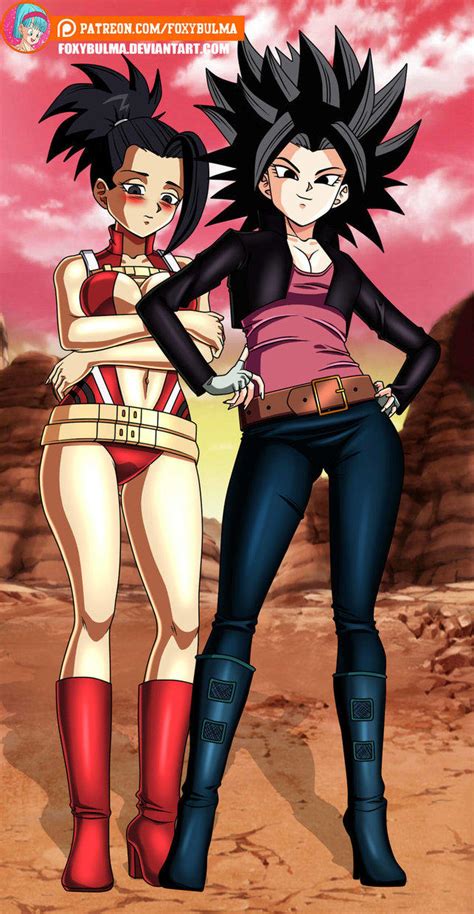 Kale And Cauliflas New Outfits Dragon Ball Know Your Meme