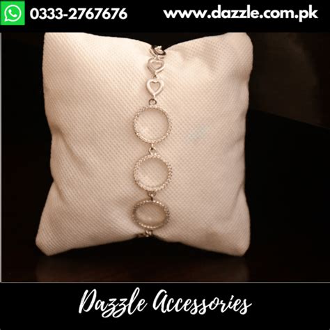 Beautiful Silver Girls Bracelet Dazzle Accessories