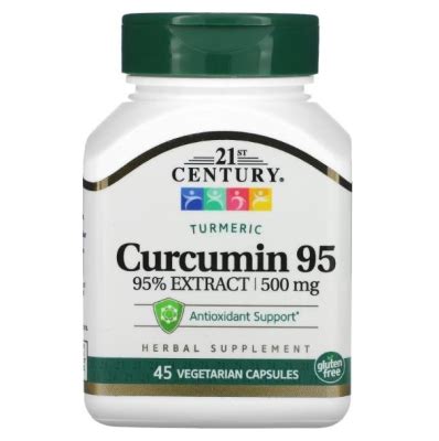 21st Century Curcumin 95: инструкция + цена от 682 грн в аптеках ...