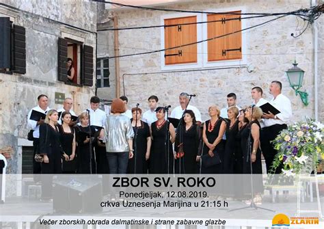 Koncert Zbora Sv Roko Zlarin