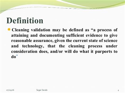 Cleaning Validation