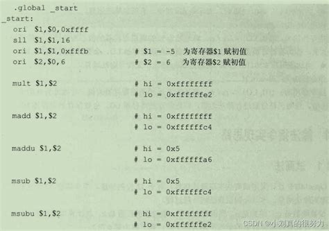 算数指令的实现madd指令 Csdn博客