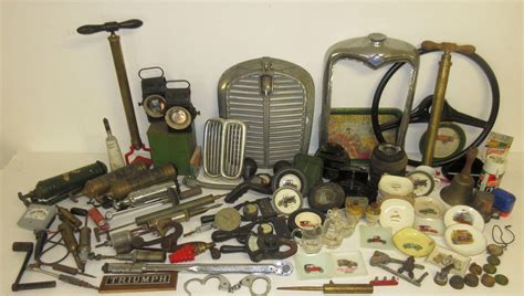 Bonhams Cars Assorted Automobilia Qty