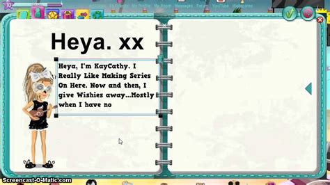 Msp Re Doing My Bio♥ Youtube
