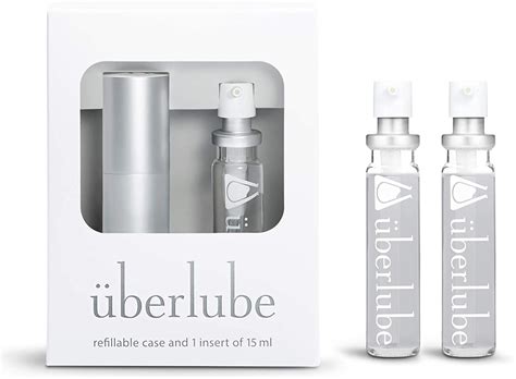 Überlube Silicone Lubricant Travel Tube Latex Safe Silicone Lube Personal