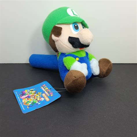 Nintendo Mario Party Luigi Plush Toy Doll Promo Banpresto 2008 2003