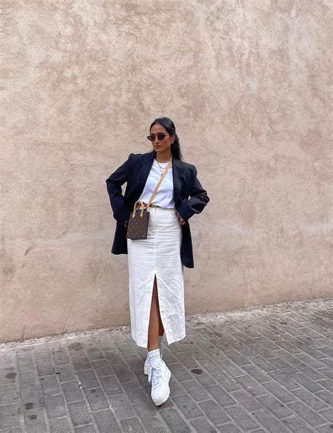 Ideas For Styling The 90s Denim Maxi Skirt For Petite Women 55 Off