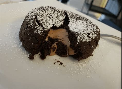 Week 27 Steamed Chocolate Peanut Butter Lava Cake R52weeksofbaking
