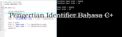 Pengertian Identifier C Zona Pemrograman