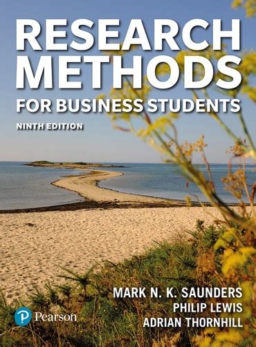 Saunders Research Methods For Business Students 9ed