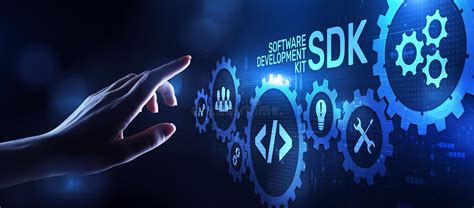 Sdk Software Development Kit Programming Technology Concept On Virtual