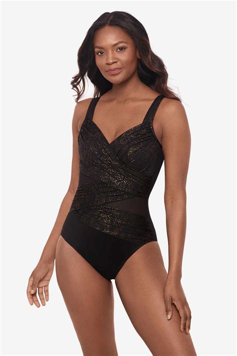 Miraclesuit Brillante Madero One Piece Swimsuit