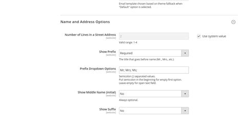 Magento2 Error Name Prefix Is A Required Value In Magento 22