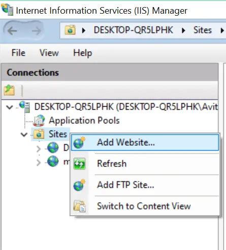 Host ASP NET Core App On IIS