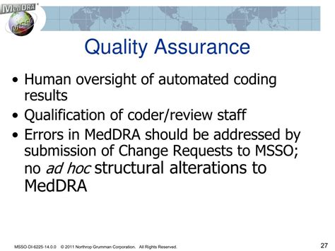 Ppt Data Quality Coding And Meddra ® Powerpoint Presentation Free