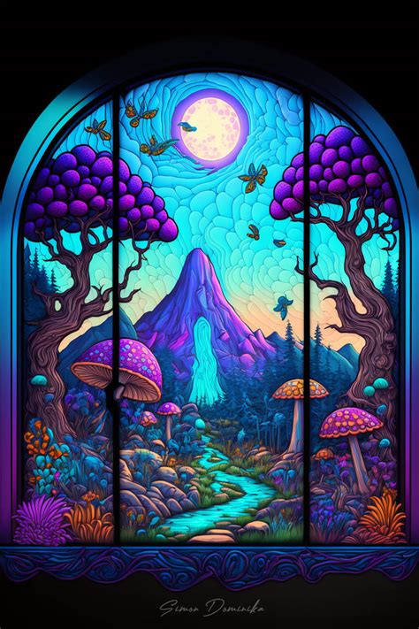 Fantasy Stained Glass V1 By Dominikadigitalart On Deviantart