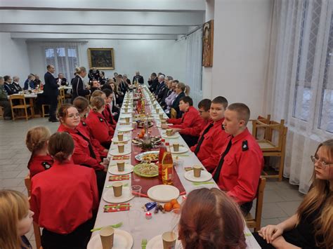 Opłatkowe spotkanie w OSP Braniewo Komenda Powiatowa Państwowej Straży Pożarnej w Braniewie