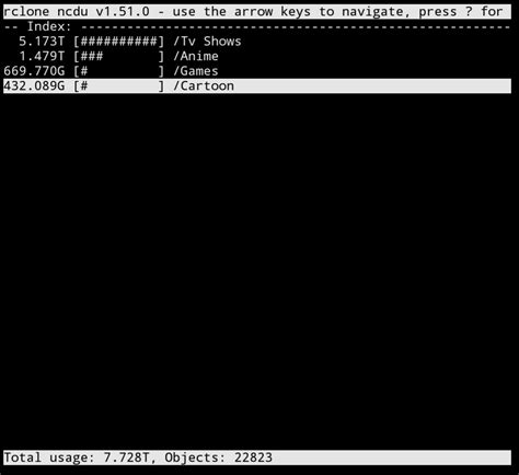 Rclone Size Showing Totally Incorrect And Absurd Results In Some