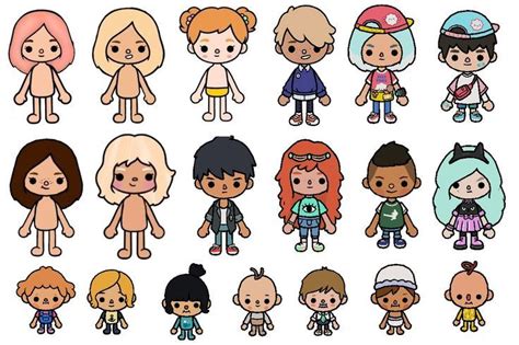 персонажи тока бока Disegni Da Colorare Personaggi Disegni