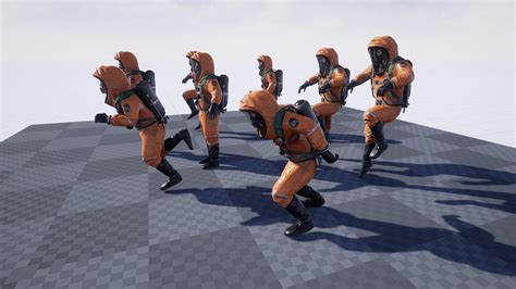 Hazmat Suit Model Turbosquid 1598970