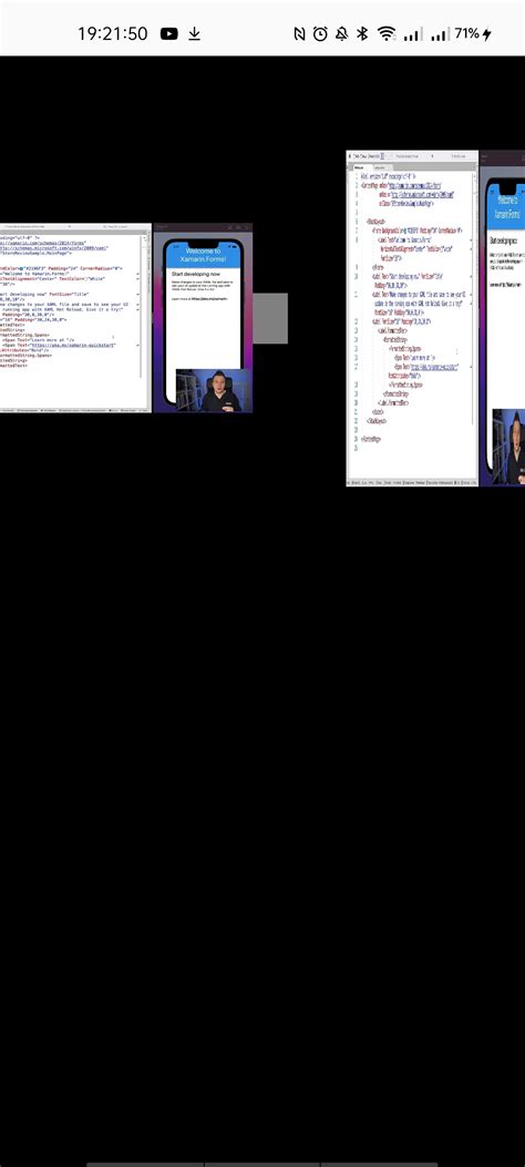 Xml Video Player Rotation In Xamarin Android Stack Overflow