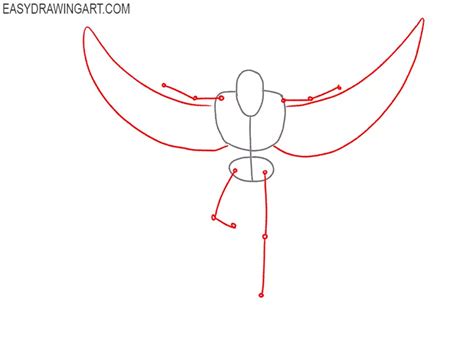 How To Draw Falcon Easy Drawing Art