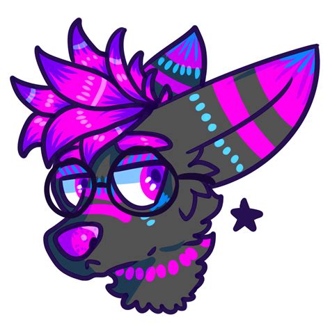 Neon Headshoot — Weasyl