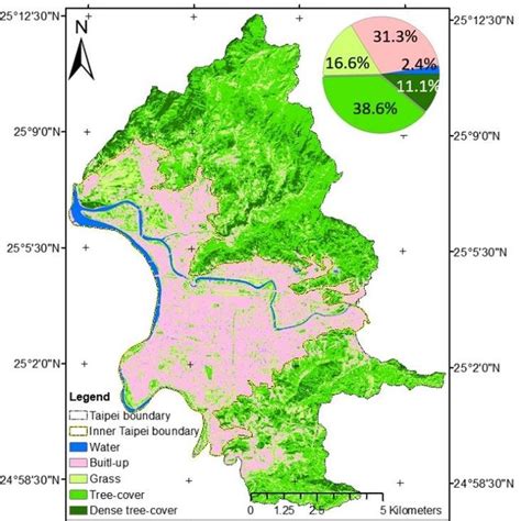 Remotely Sensed Land Use Map From Sentinel 2 Data On 2 Nd Dec 2018