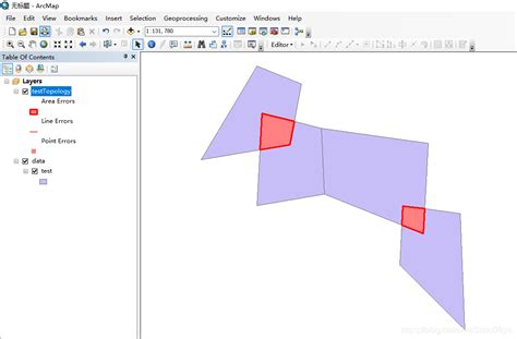 在arcgis使用modelbuilder创建拓扑检查模型arcgis 模型构建器 制作拓扑 Csdn博客