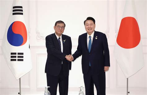 Ishiba du Japon et Yoon de Corée du Sud conviennent de visites