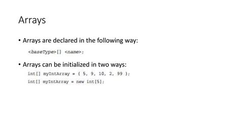 Cs4443 Modern Programming Language I Lecture 2 Pptx