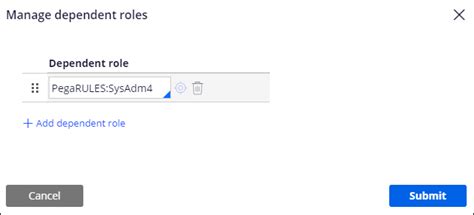 Permission Inheritance And Dependent Roles Pega Academy