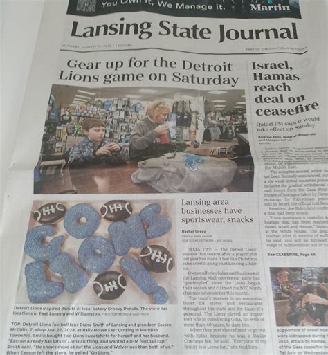 Groovy Donuts Our Lions Donuts Made The Front Page So