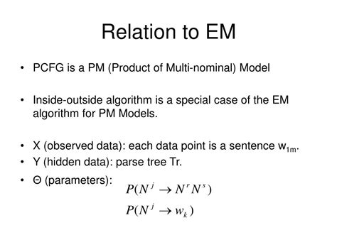 Ppt Inside Outside Algorithm Powerpoint Presentation Free Download