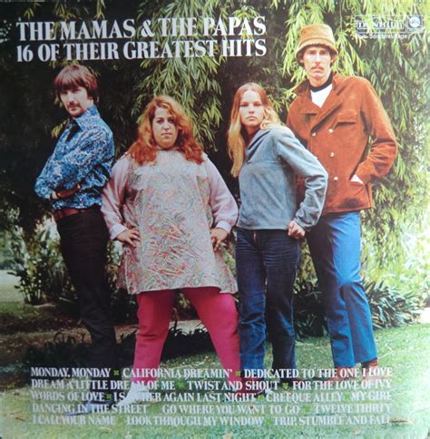 16 Of Their Greatest Hits By The Mamas And The Papas Compilation