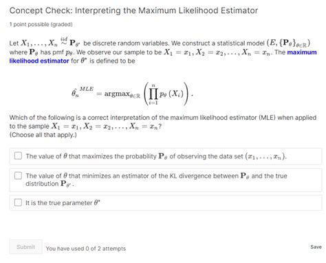 Concept Check Interpreting The Maximum StudyX
