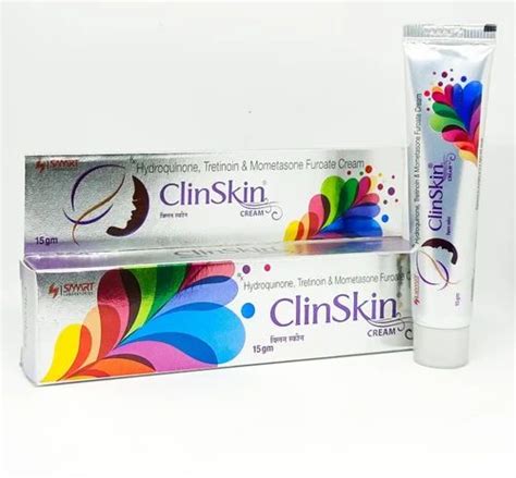 Clinskin Cream 15 Gm Hydroquinone Mometasone Furoate Tretinoin Cream At